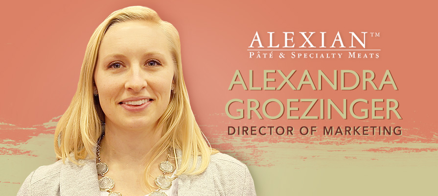 Alexian Pâté's Alexandra Groezinger Talks New Rosemary Smoked Sausage ...