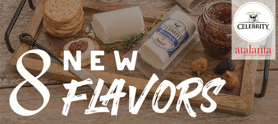 Celebrity® Goat Cheese Debuts Eight New Flavors | Deli Market News