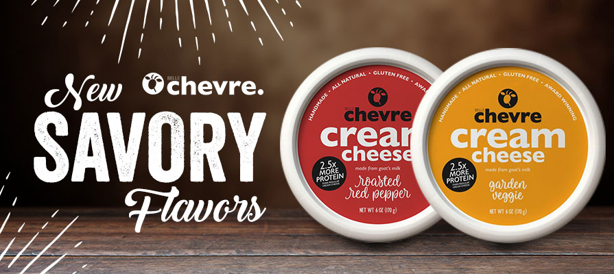 Belle Chevre Introduces Two New Savory Cream Cheese Flavors | Deli ...
