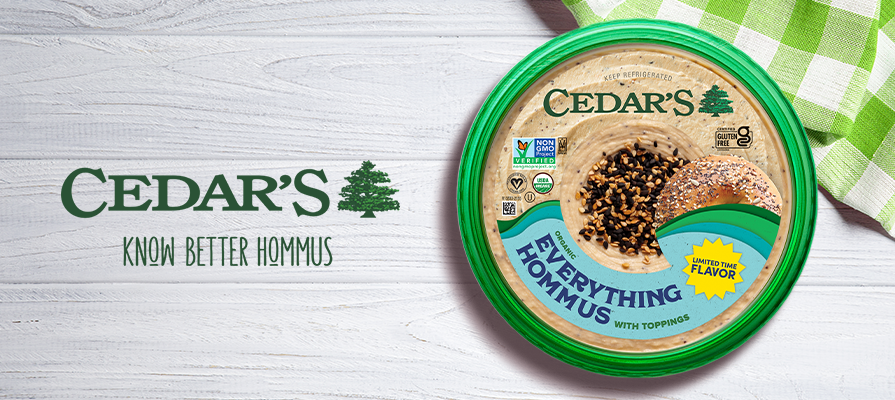 Cedar’s Foods Introduces Limited Batch Topped Organic Hommus Flavor ...