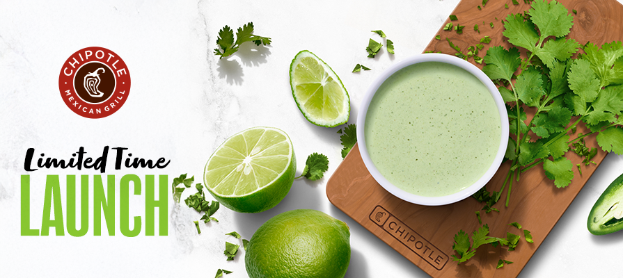 Chipotle Launches Fresh Cilantro Lime Sauce for a Limited Time Amid ...