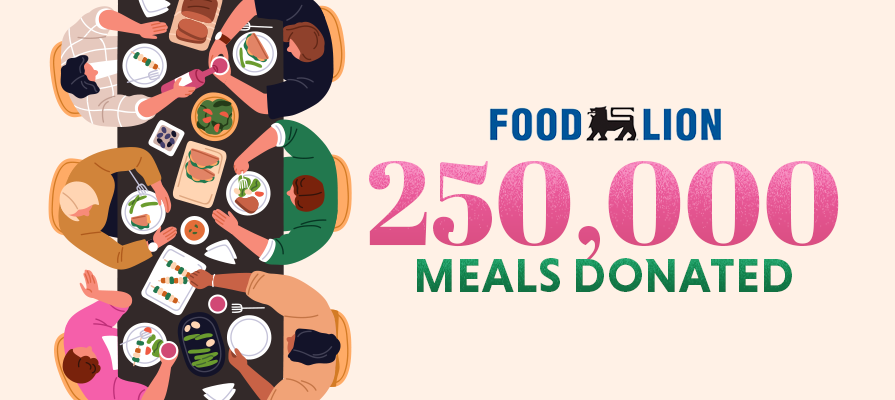 Food Lion Feeds Donates 250,000 Meals in Honor of Associates; Meg Ham ...