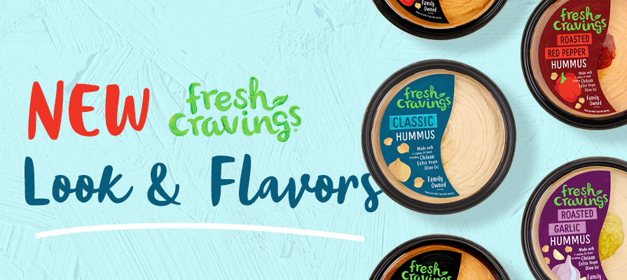 Fresh Cravings® Introduces New Hummus Flavors and Refreshed Branding ...