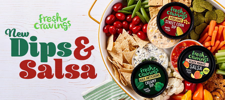 Fresh Cravings® Introduces New Creamy Dips and Salsa Flavors; Jay ...