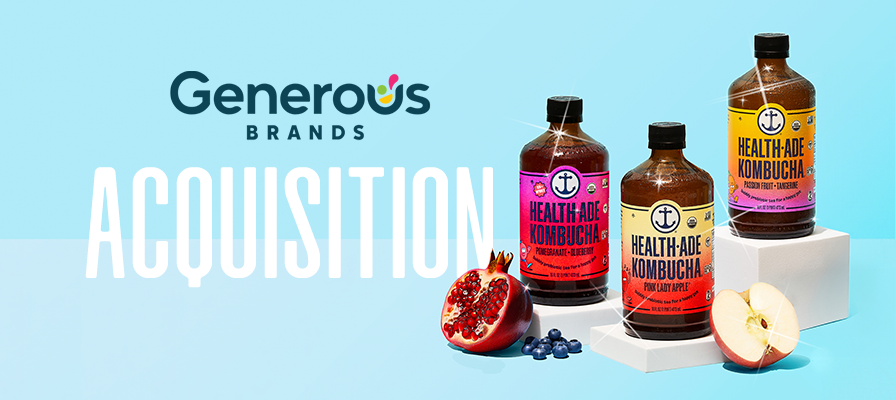 Generous Brands Completes Acquisition of Health-Ade; Steve Cornell and ...