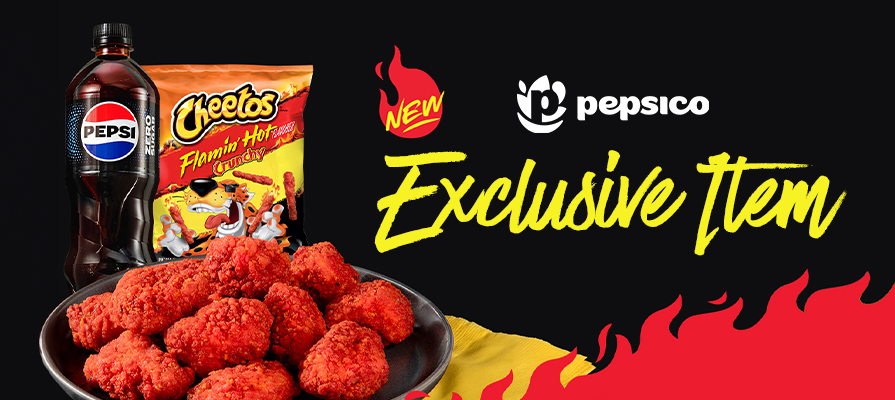 PepsiCo Launches Flamin’ Hot® Boneless Chicken Wings at Kroger; Janelle ...