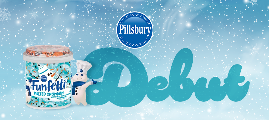 Let It Snow! Pillsbury Funfetti Debuts Melted Snowman Swirl Cake Mix ...