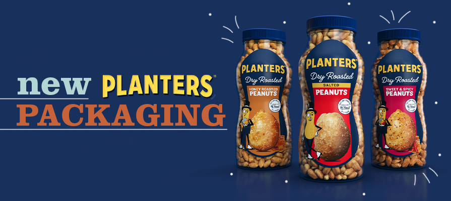 PLANTERS® Rolls Out Packaging for Dry Roasted Peanuts Varieties; Allie ...