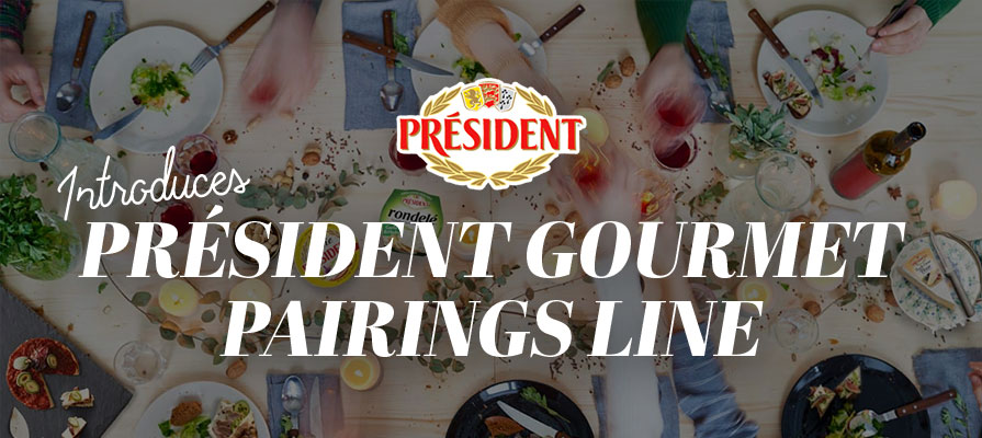 Président® Cheese Introduces New Président Gourmet Pairings™ Line ...
