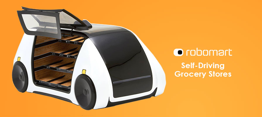 Start-Up Company Robomart Debuts Its Self-Driving Grocery Stores | Deli ...