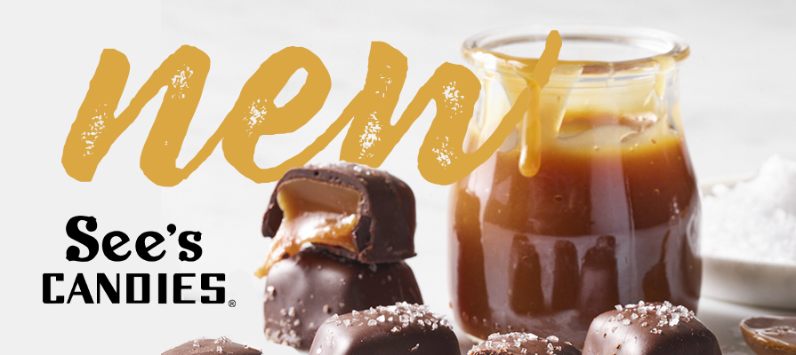 See's Candies® Releases New Dark Salted Caramel Candy; Pat Egan Shares ...