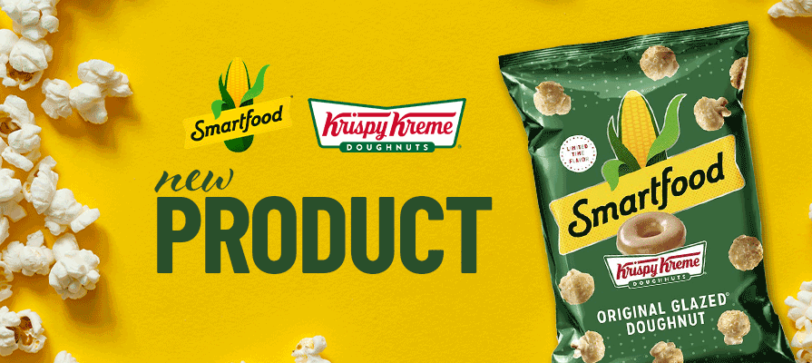 Smartfood® Popcorn And Krispy Kreme® Unveil Iconic Flavor Mashup With ...
