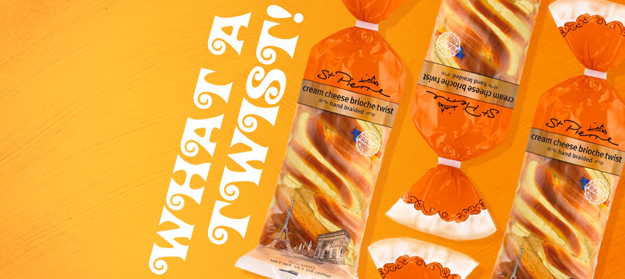 St Pierre Bakery Debuts Cream Cheese Brioche Twist | Deli Market News