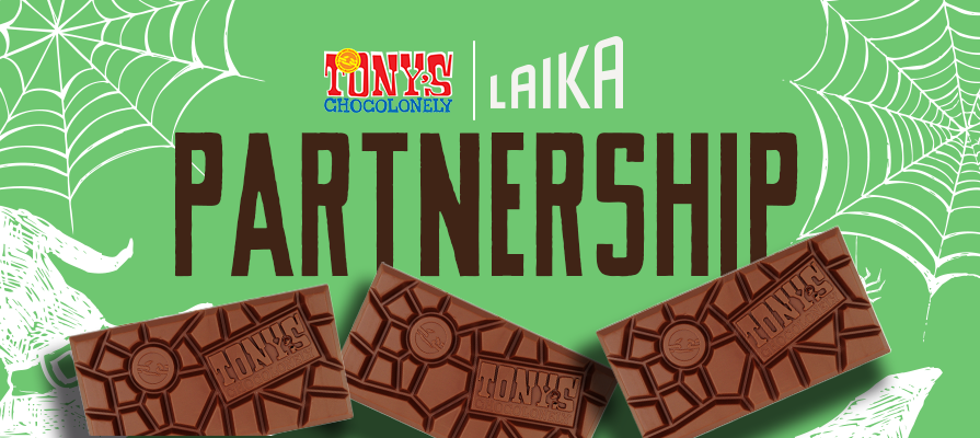 Laika Partners With Tony's Chocolonely for Limited Edition Trio of ...