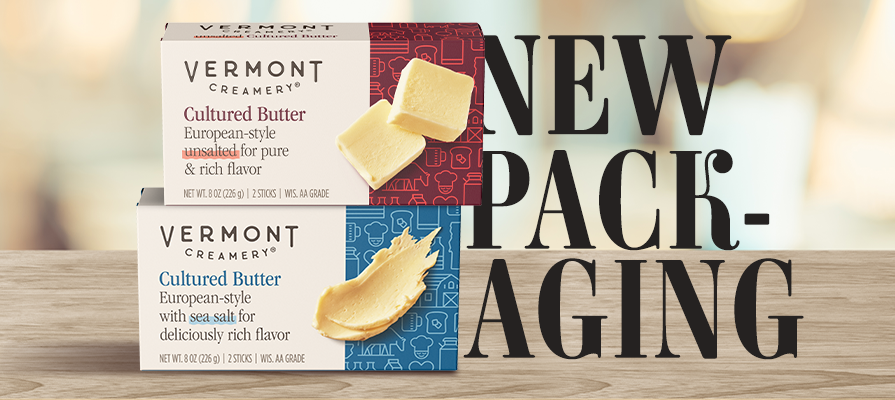 Vermont Creamery Cultured Butter Tastes Better, and its New Packaging ...