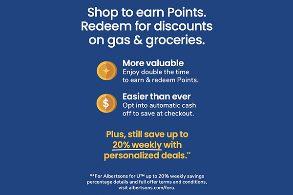 Albertsons Unveils Simplified “for U” Loyalty Program; Sean Barrett ...