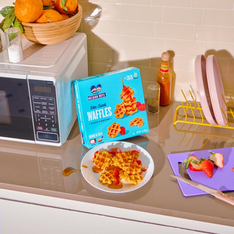 Belgian Boys Debuts Brand New Bite-Sized Waffles at Expo West; Anouck ...