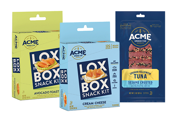 Acme Smoked Fish Launches Products; David Caslow and Matt Ranieri ...