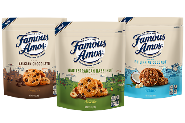 Famous Amos® Debuts Three New Cookie Flavors; Rachna Patel Discusses ...