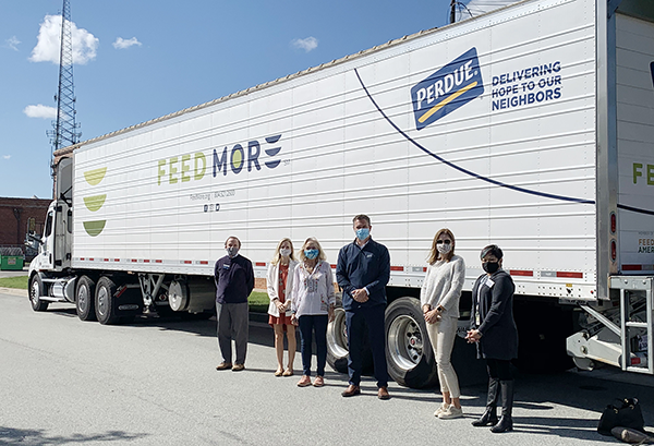 Perdue Farms $100,000 Grant Provides Feed More New Refrigerated Tractor ...