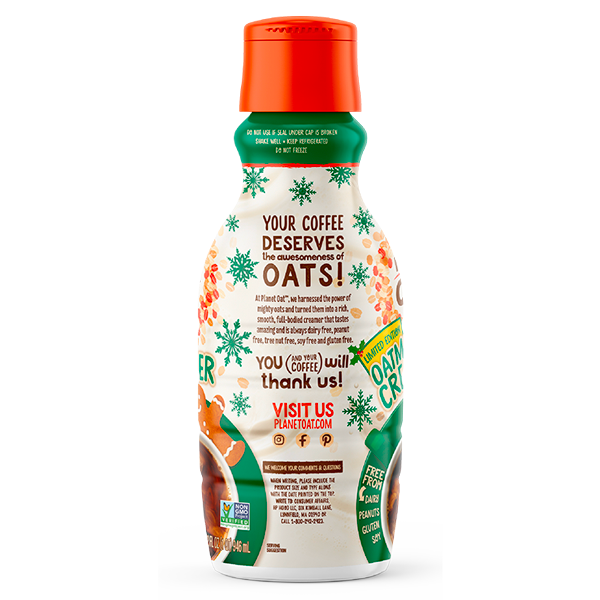 Planet Oat Debuts Seasonal Gingerbread Oatmilk Creamer; Chris Ross ...