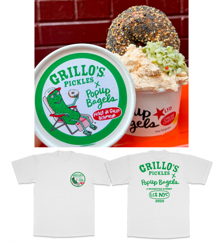 Grillo's Pickles and PopUp Bagels Announce Collaboration | Deli Market News