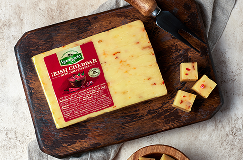 Kerrygold Launches New Irish Cheddar With Chili Peppers in Trader Joe's ...