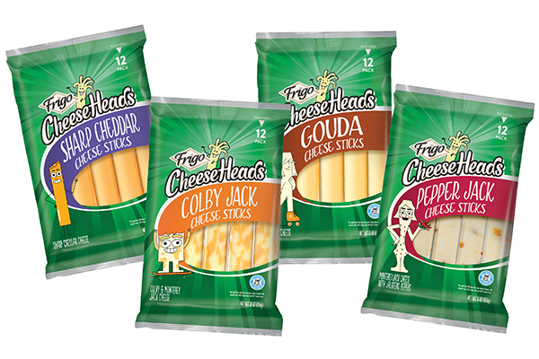 Frigo® Cheese Heads® Brand Snack Sticks Are Back, Bigger, and Tastier ...