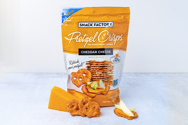 Pretzel Crisps Launches New Cheddar Cheese Flavor | Deli Market News